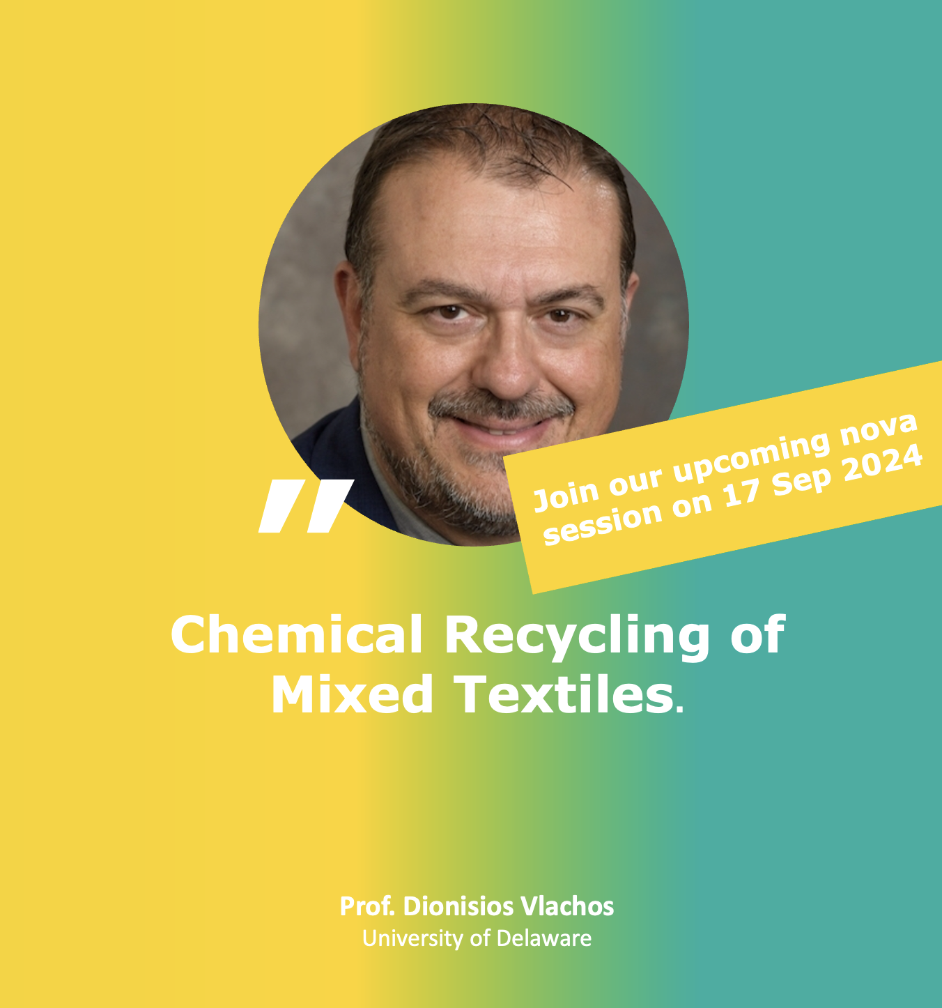 nova Session: Textile Recycling (online) - Renewable Carbon Events